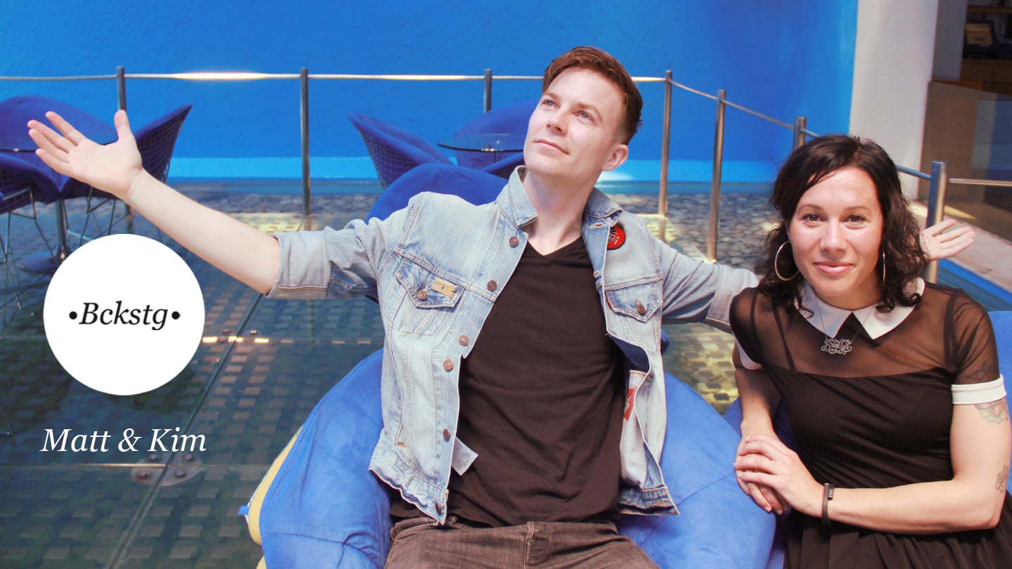 Matt & Kim en Bckstg - Indie Rocks!