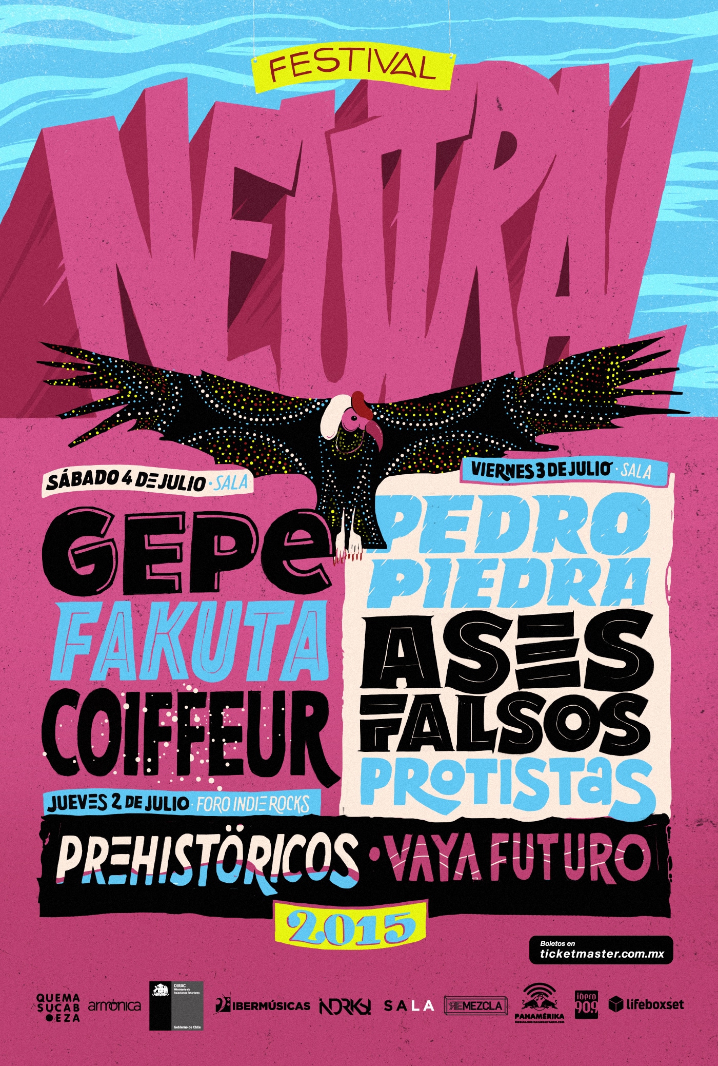 Quemasucabeza anuncia el cartel del Festival Neutral México - Indie Rocks!
