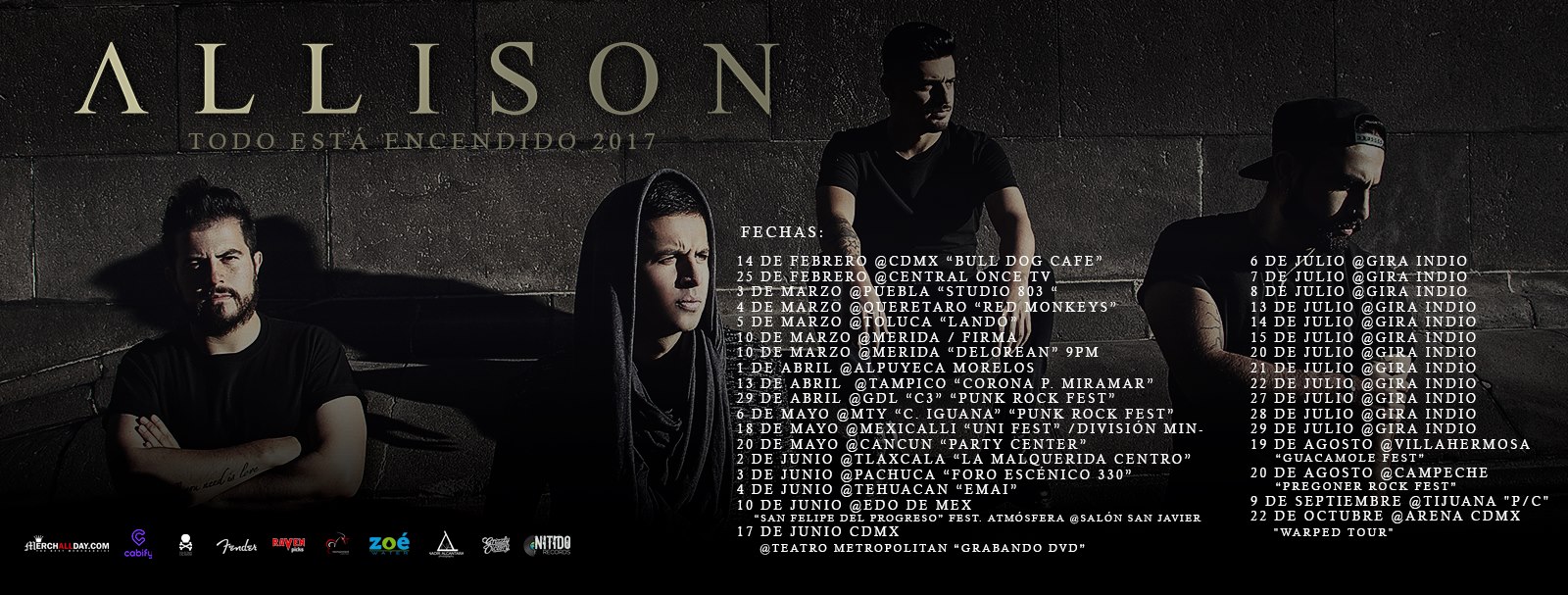 Allison se presentará en el Teatro Metropólitan - Indie Rocks!