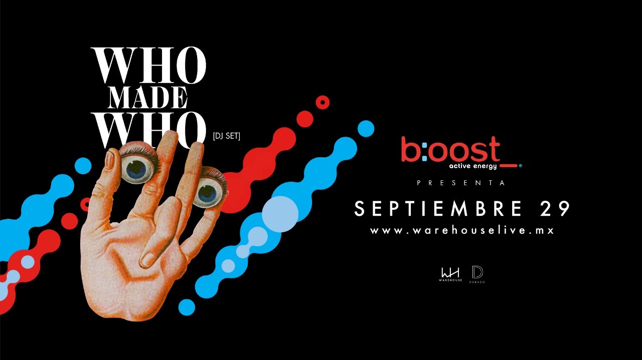 WhoMadeWho se presenta en Warehouse - Indie Rocks!