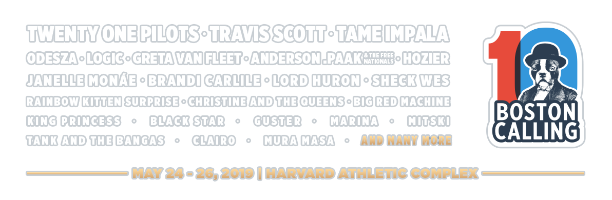 Conoce el line up del Boston Calling 2019 - Indie Rocks!