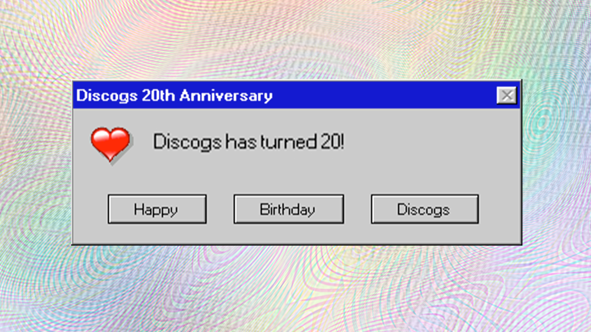 ¡Discogs celebra 20 años de música!