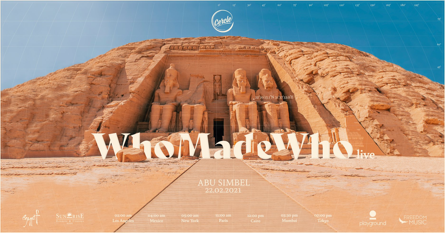 WhoMadeWho presenta streaming junto a Cercle