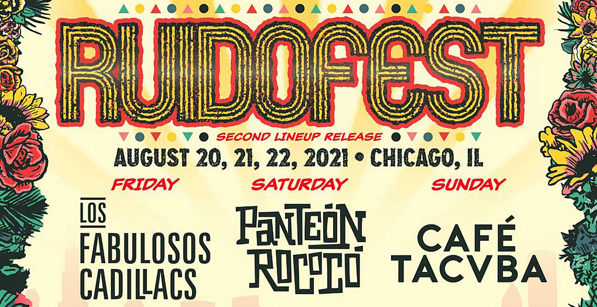 Ruido Fest regresa con Café Tacvba, Panteón Rococó y más