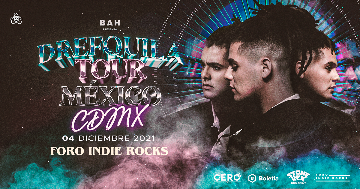 DrefQuila ofrecerá concierto en el Foro Indie Rocks!