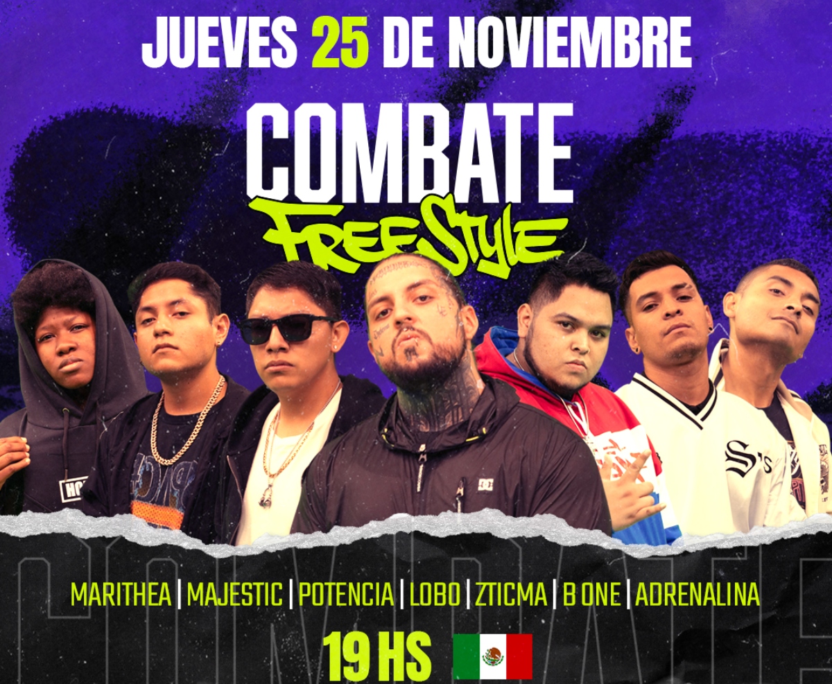 Llega a México el Combate Freestyle