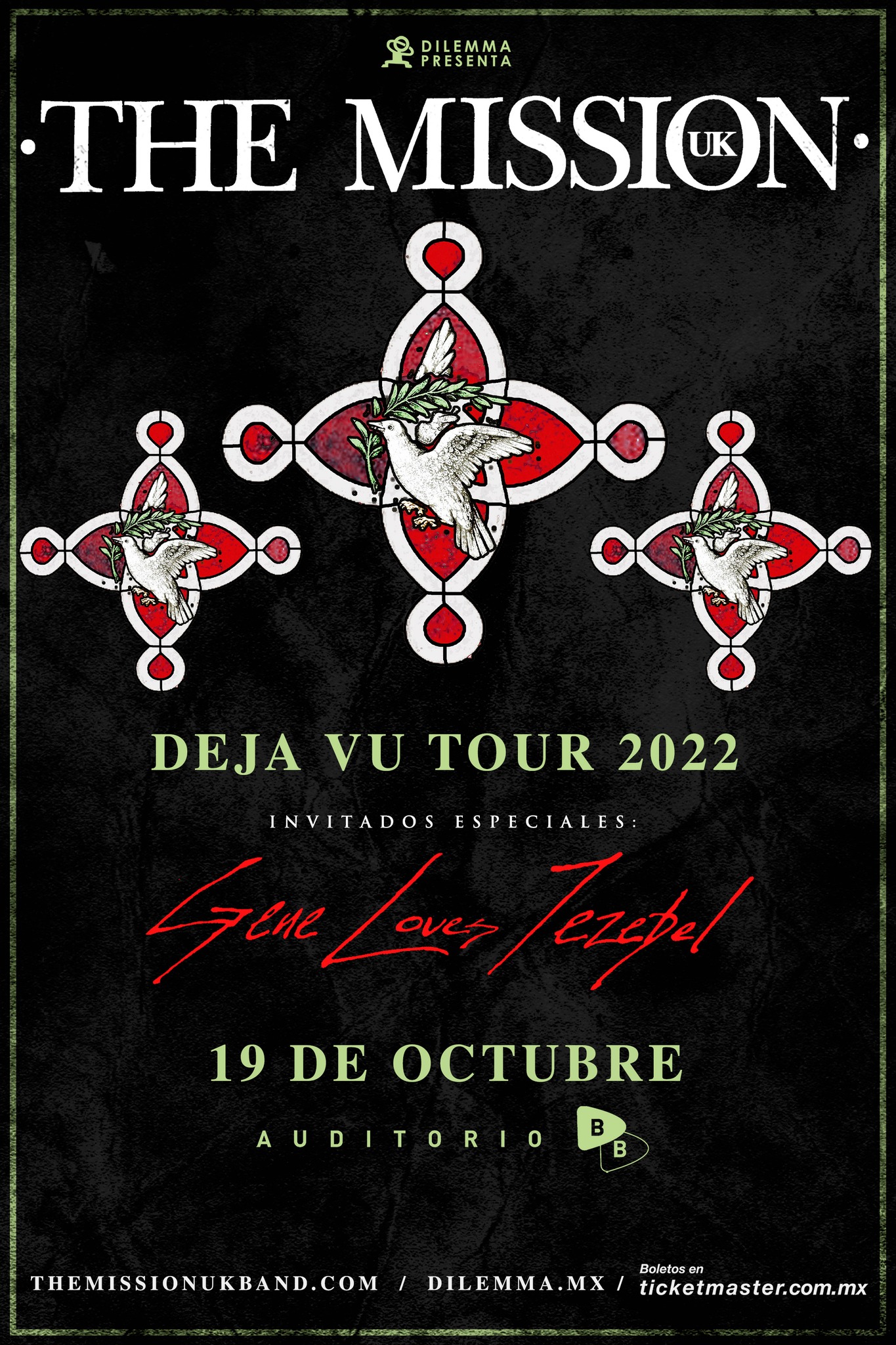 The Mission se presentará en el Auditorio BB