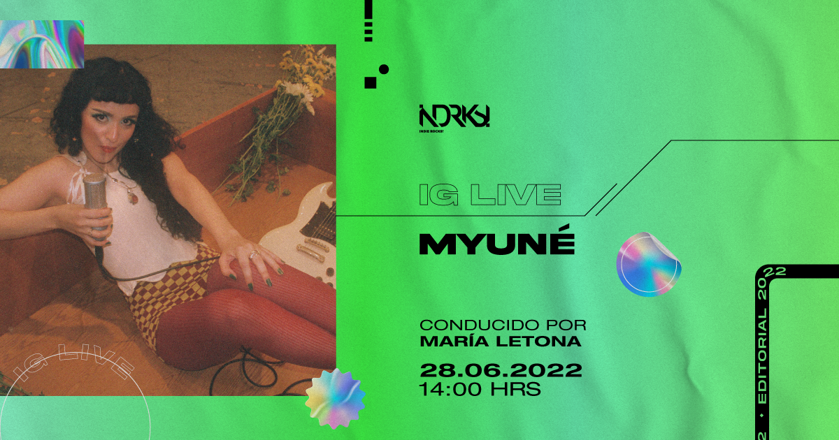 ¡No te pierdas el IG Live con Myuné!