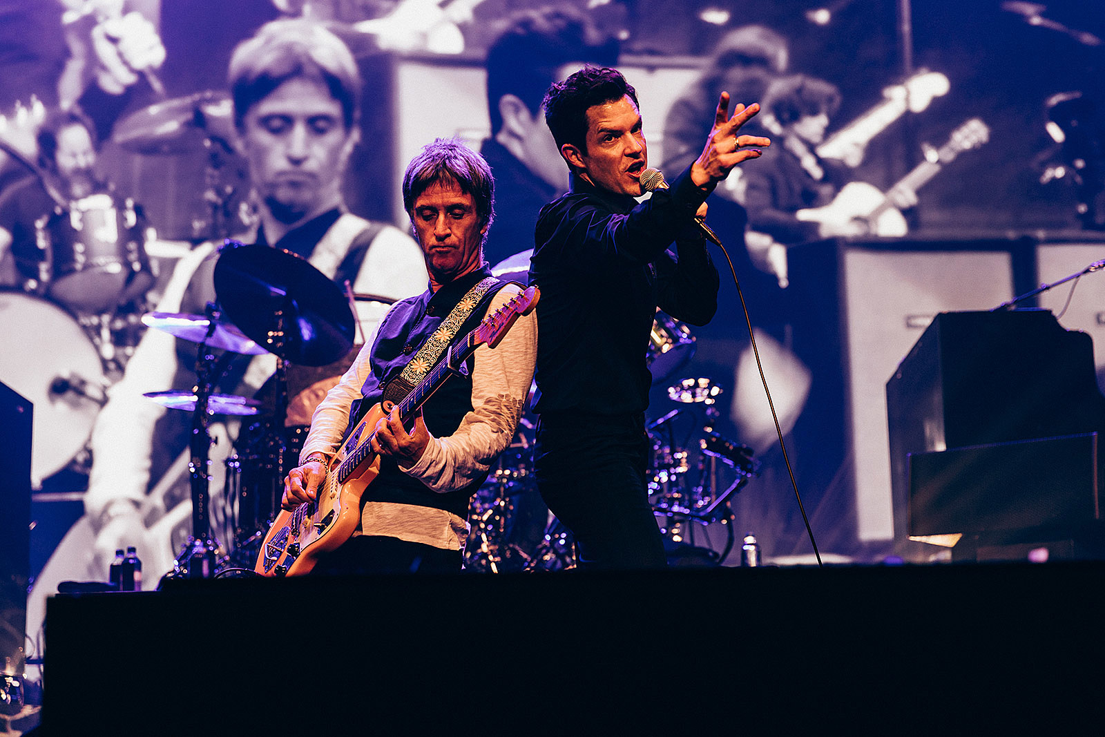 Johnny Marr y Andy Rourke se reúnen y tocan hits de The Smiths