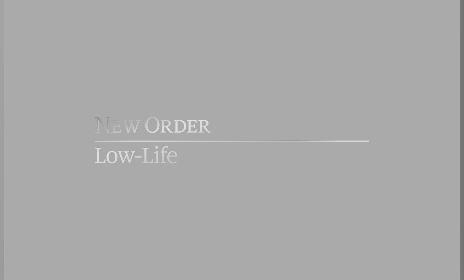New Order anuncia box set de su álbum, 'Low-Life'