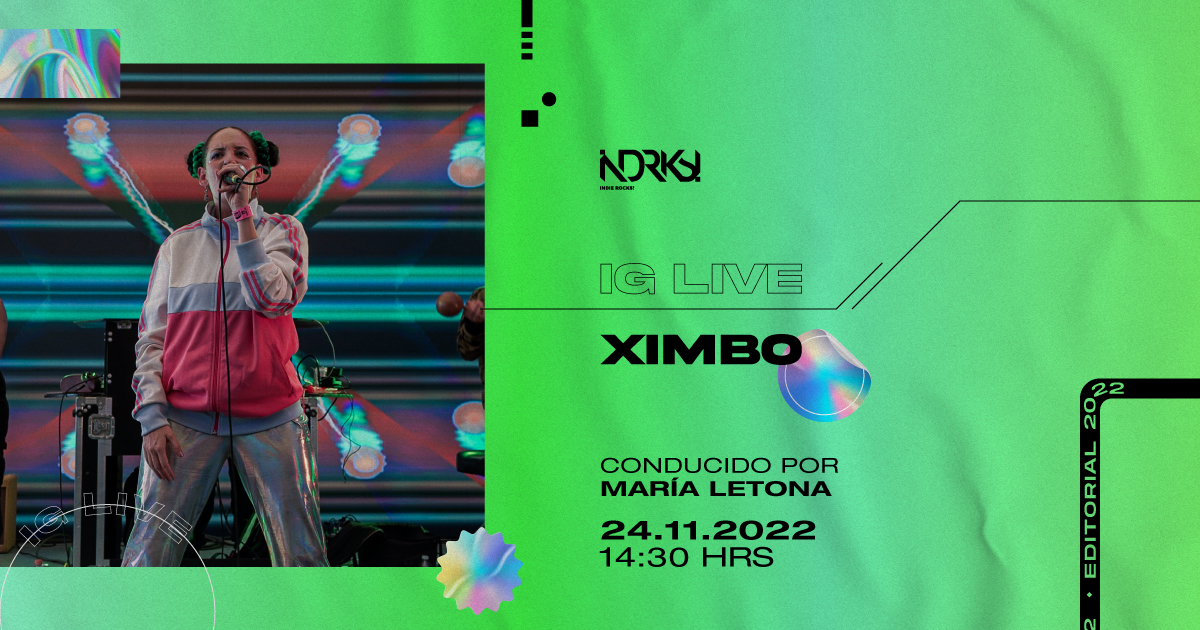 No te pierdas el IG Live de Indie Rocks! con Ximbo