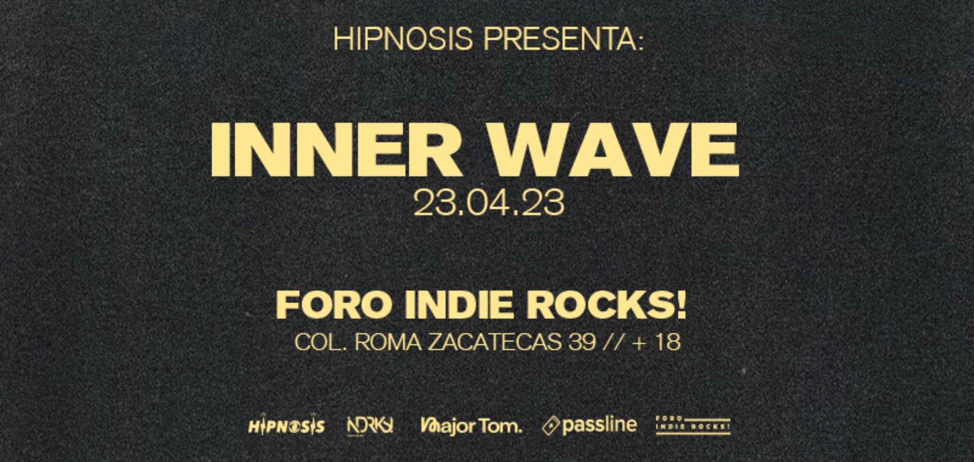 Gana boletos dobles para Inner Wave en CDMX