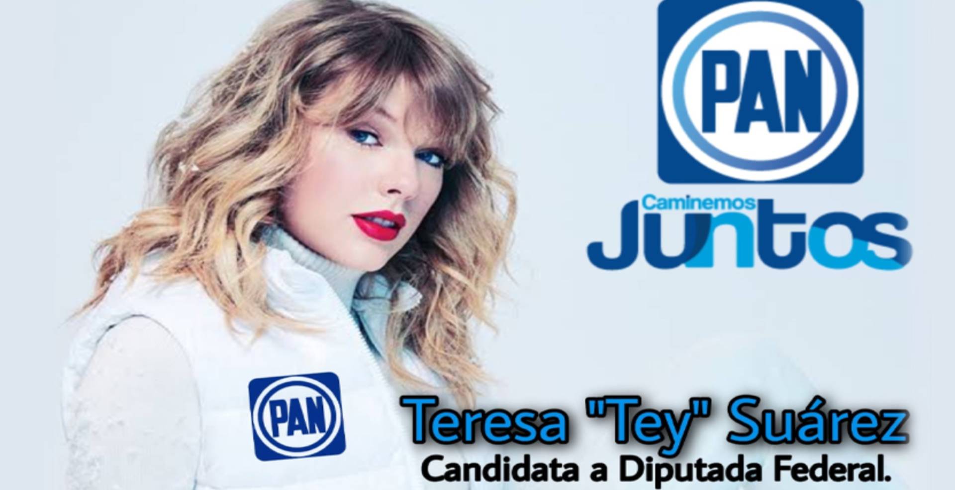 La vez que lanzaron a Taylor Swift como candidata del PAN