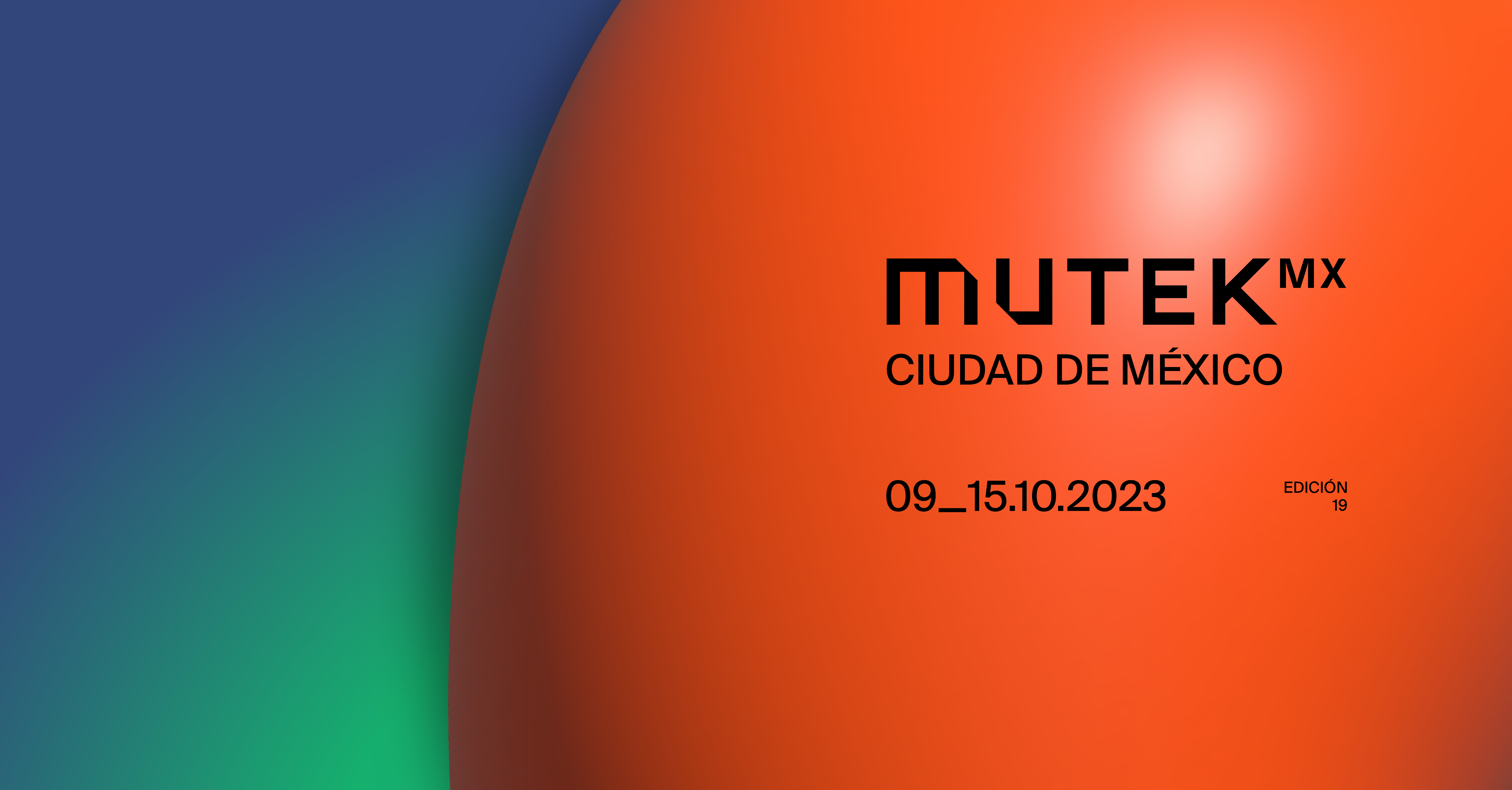 Llegó la tercera ola de confirmados para MUTEK MX 2023