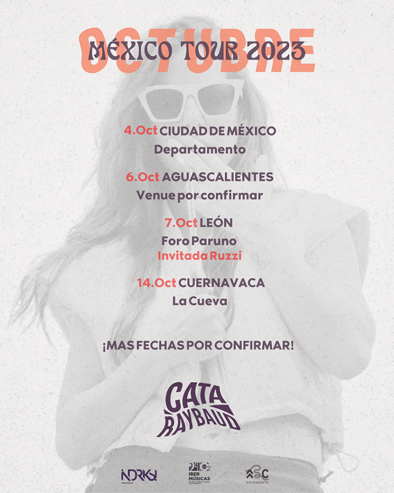 ¡Cata Raybaud vuelve a México!