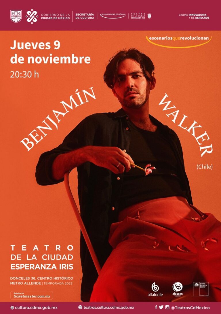 Benjamín Walker llegará a la Ciudad de México