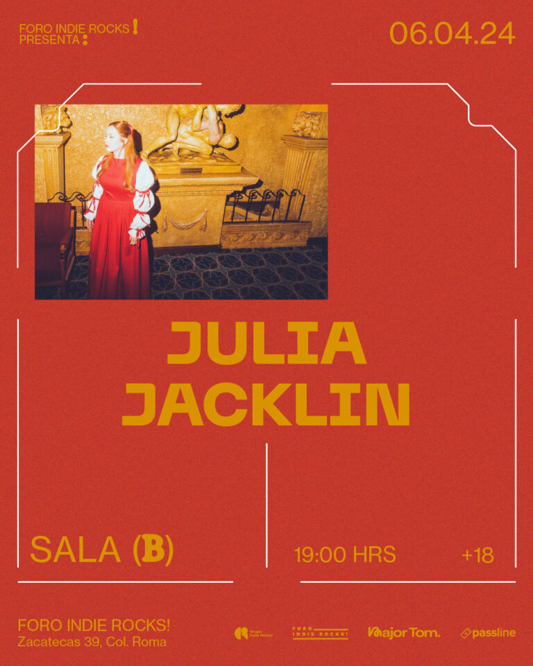 Julia Jacklin llegará al Foro Indie Rocks!