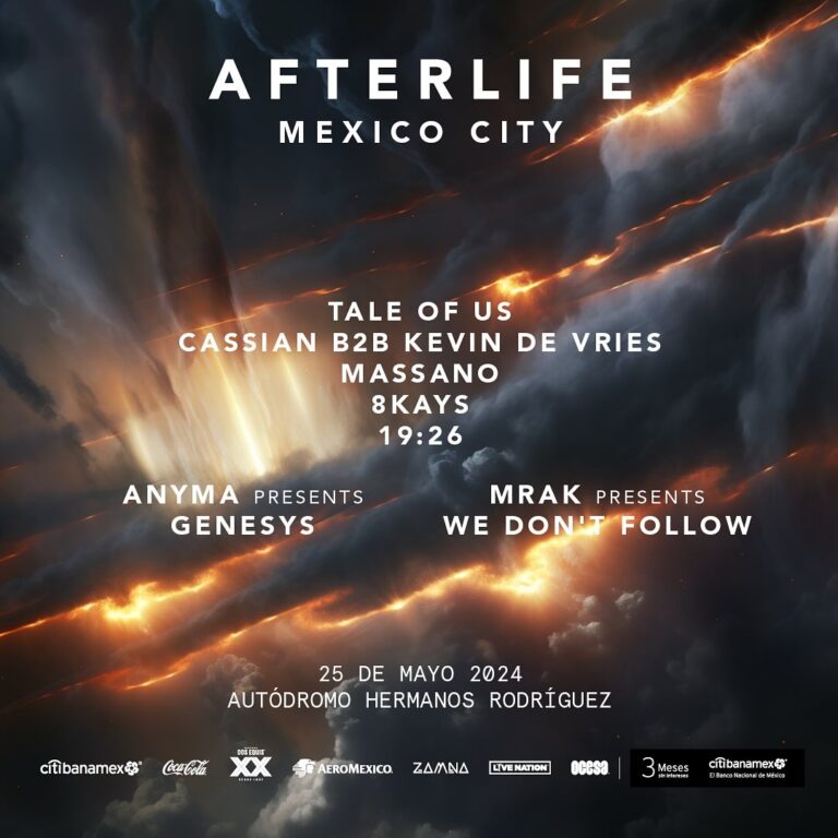Afterlife revela cartel de CDMX y GDL