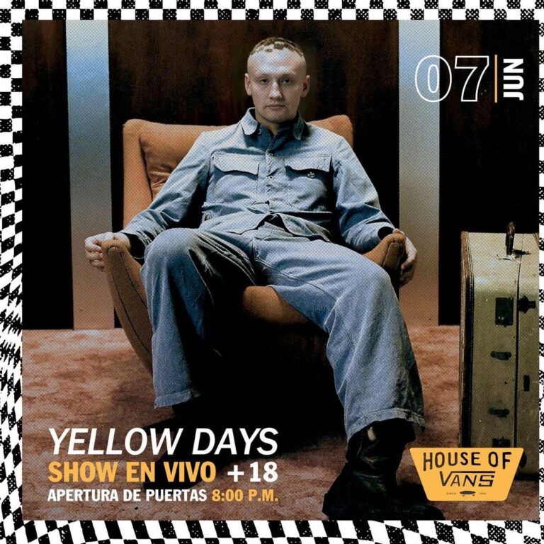 Yellow Days llegará a House of Vans