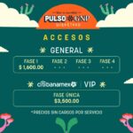 PRECIOS: Festival Pulso GNP 2024 revela horarios y mapa