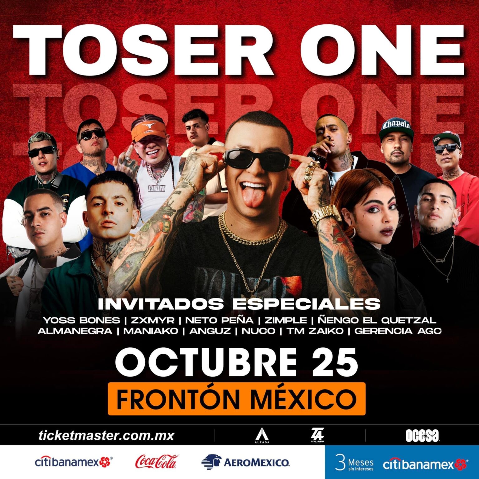 PRECIOS: Toser One llegará a Frontón México