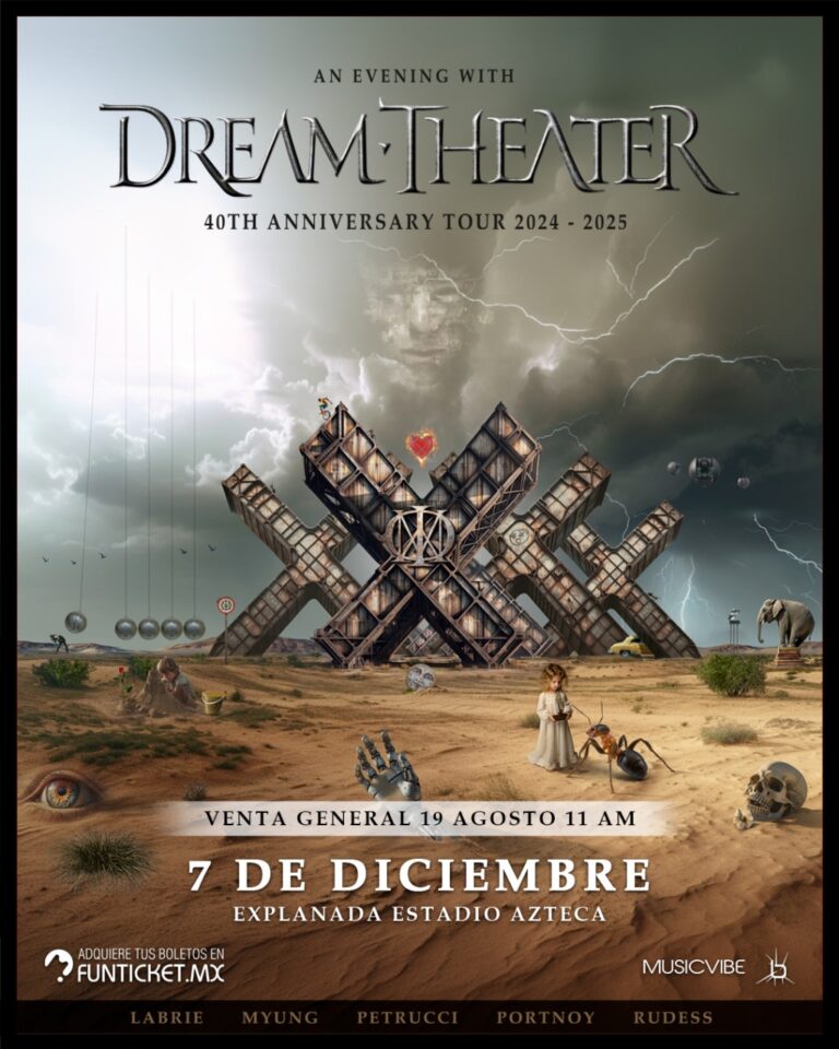 PRECIOS: Dream Theater llegará a la Explanada del Estadio Azteca