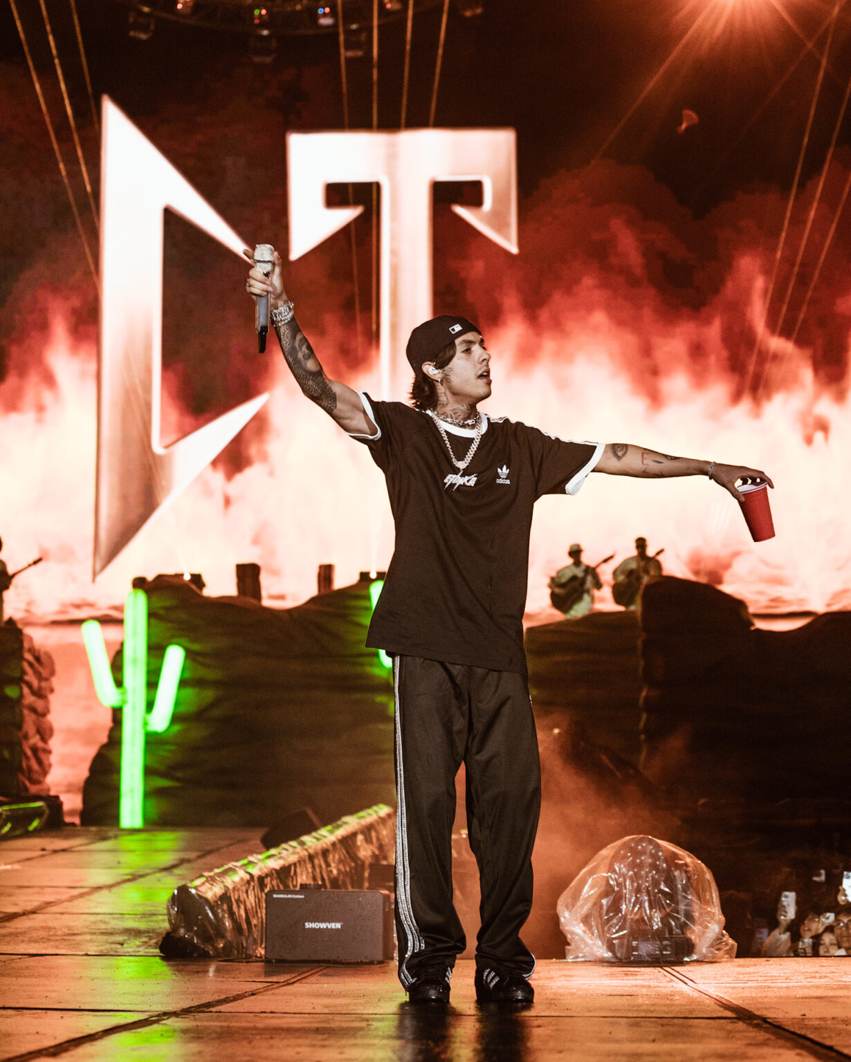 Natanael Cano en el Estadio GNP Seguros