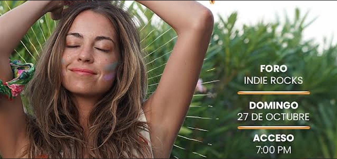 Sofía Ellar ofrecerá un show en el Foro Indie Rocks!