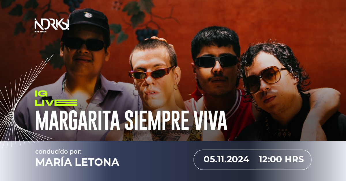 Únete al IG Live de IR! con Margarita Siempre Viva