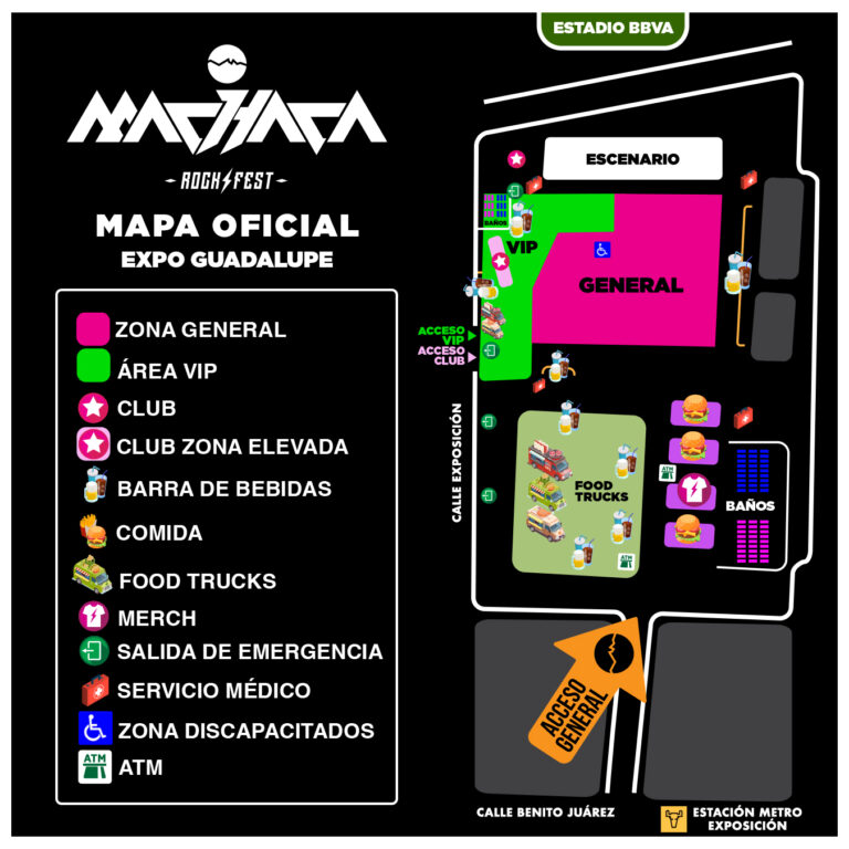 SOLD OUT: Machaca Rock Fest 2024, lineup, mapa y horarios
