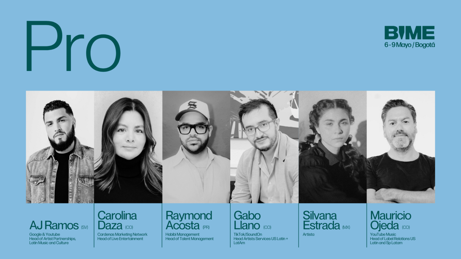 BIME Bogotá anuncia el cartel completo de BIME Live 2025
