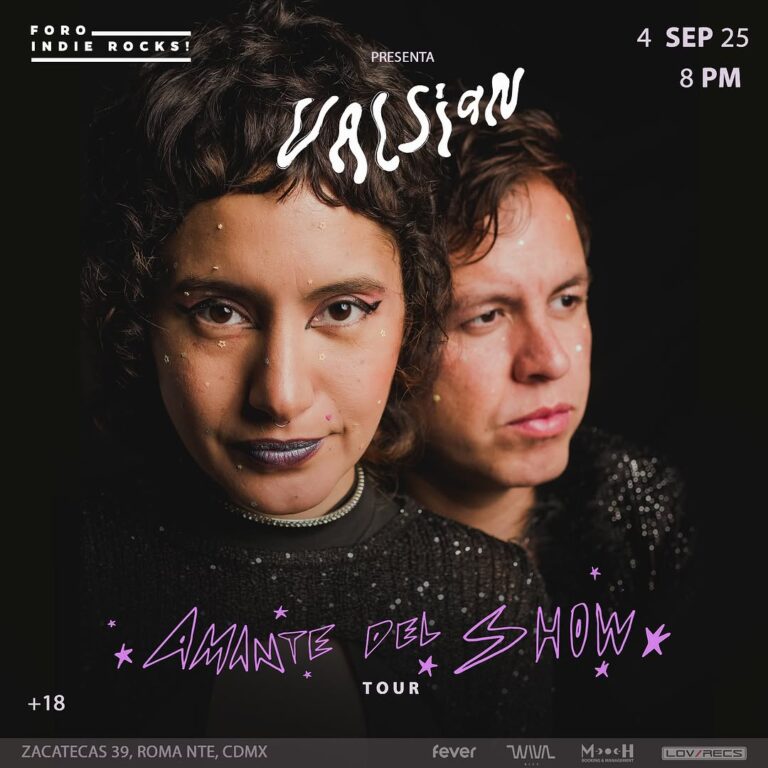 PRECIOS: Valsian se presentará en el Foro Indie Rocks!