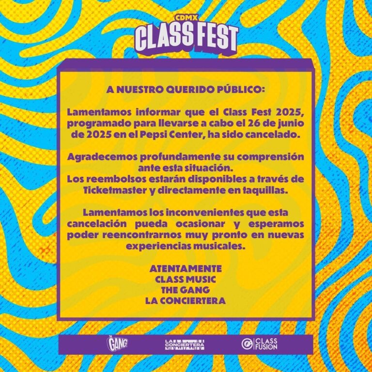 CANCELADO: Class Fest en el Pepsi Center