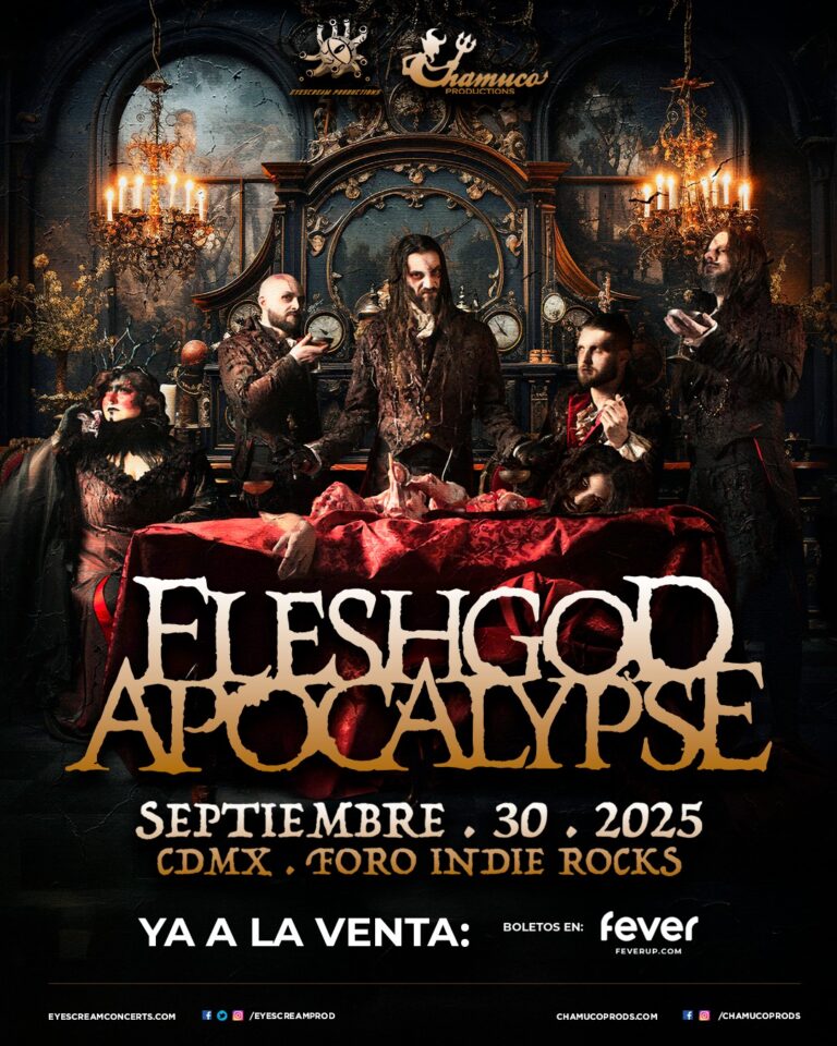 PRECIOS: Fleshgod Apocalypse se presentará en el Foro Indie Rocks!