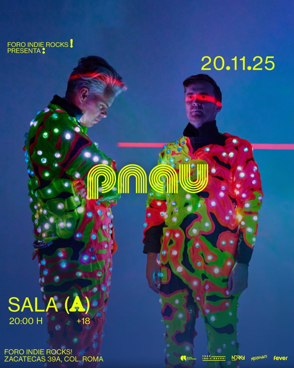 PRECIOS: PNAU se presentará en el Foro Indie Rocks!