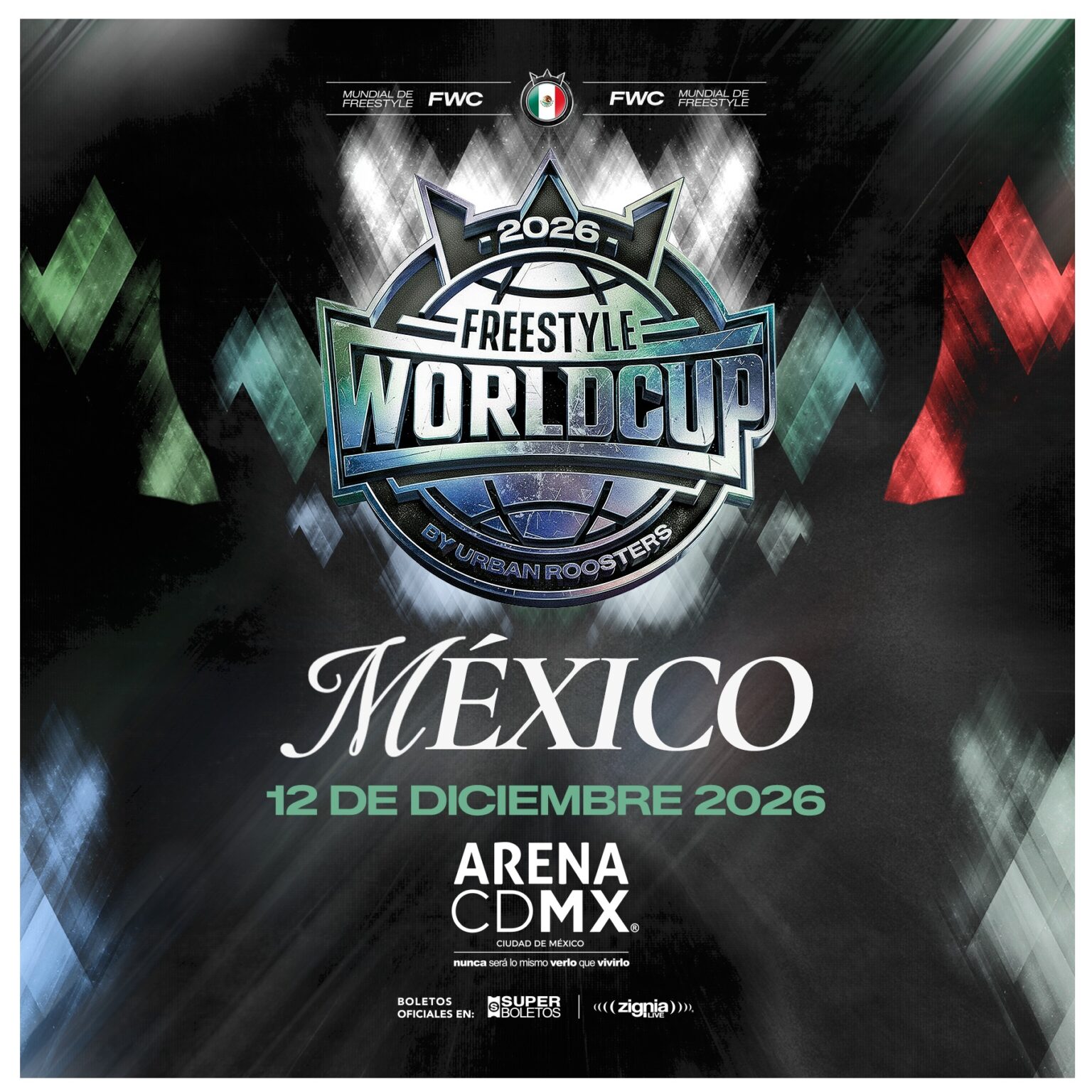PRECIOS: Freestyle World Cup 2026 llegará a la Arena CDMX