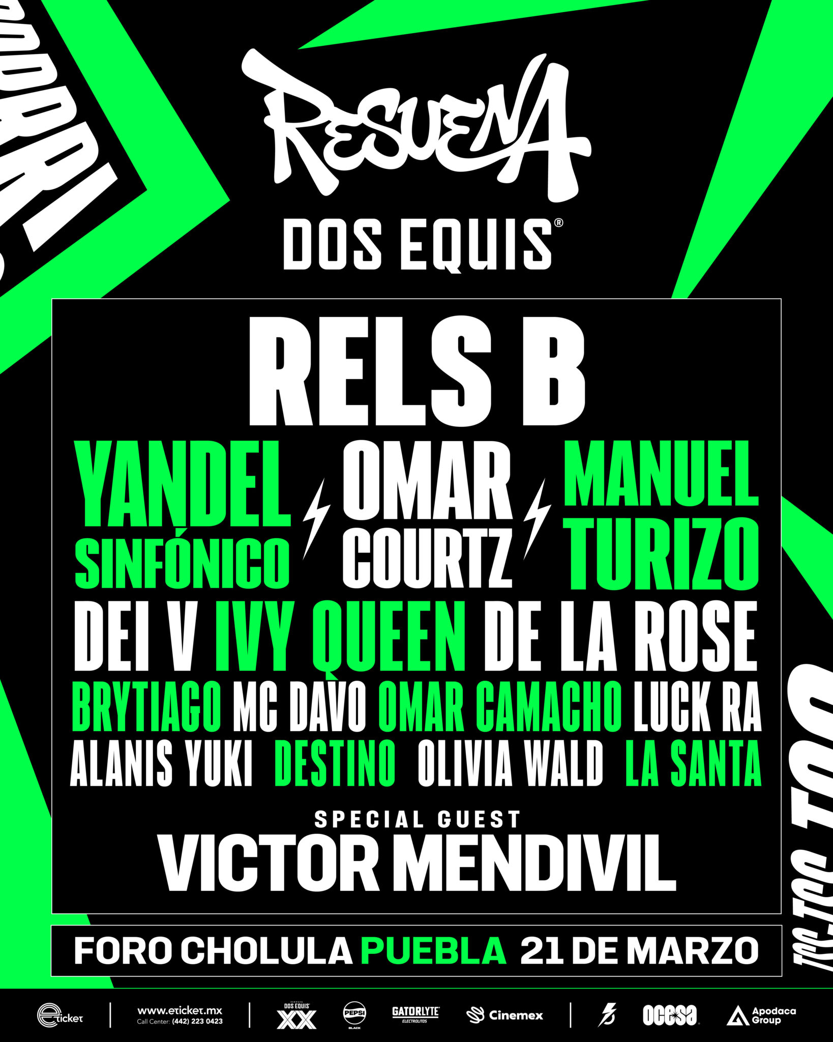 PRECIOS: Resuena Dos Equis 2026 anuncia lineup