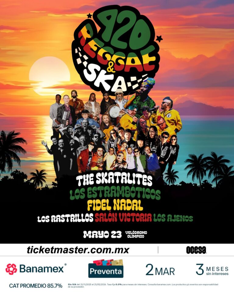 PRECIOS: 420 Reggae & Ska llegará al Velódromo Olímpico