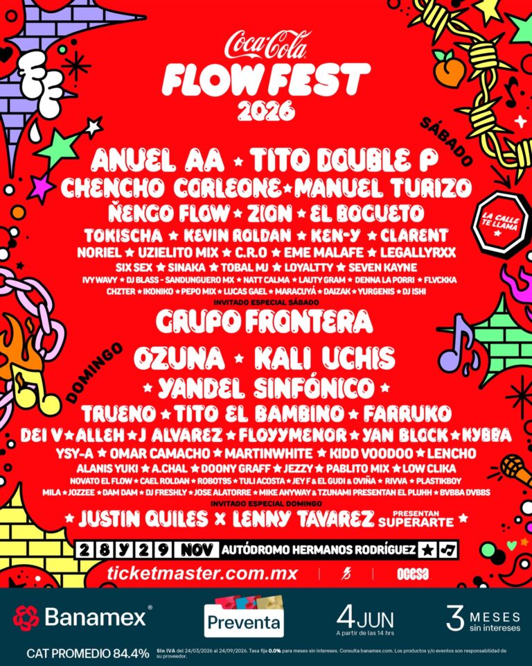 Coca-Cola Flow Fest 2026 anuncia lineup